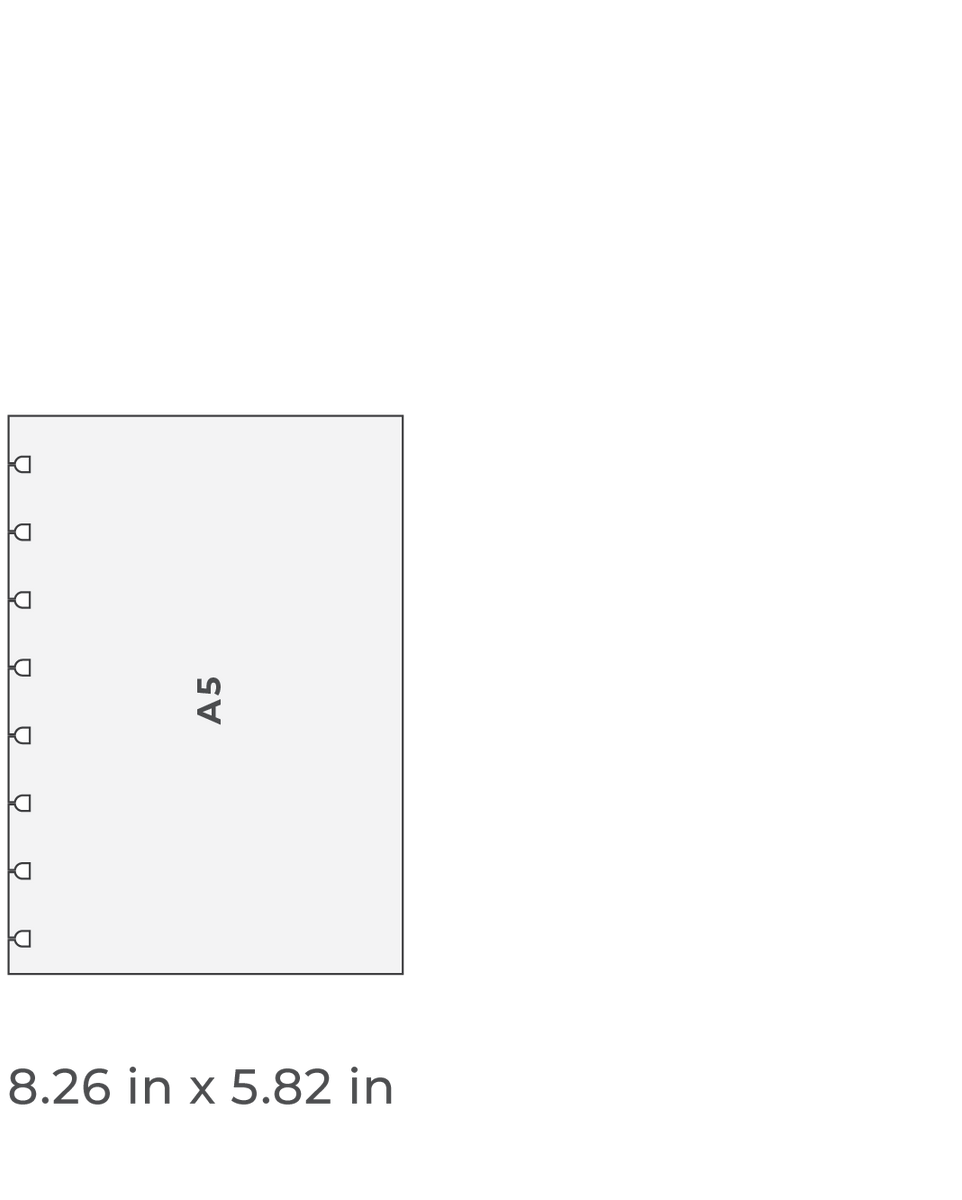 Filofax Notebook A5 Refills – Filofax CA