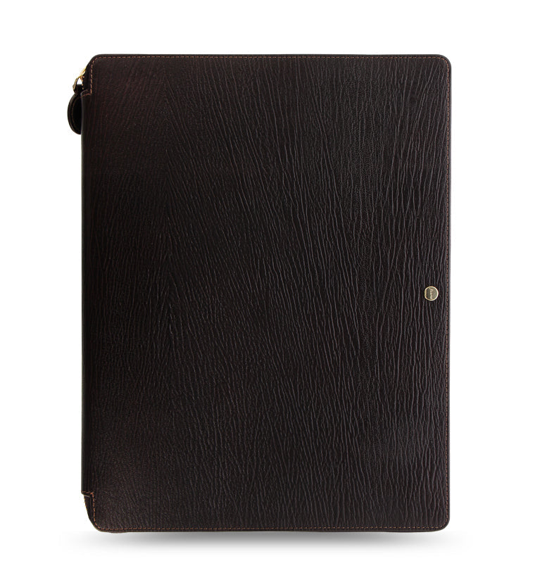 Leather A4 Zip Leather Writing Folio | Chester | Filofax – Filofax CA